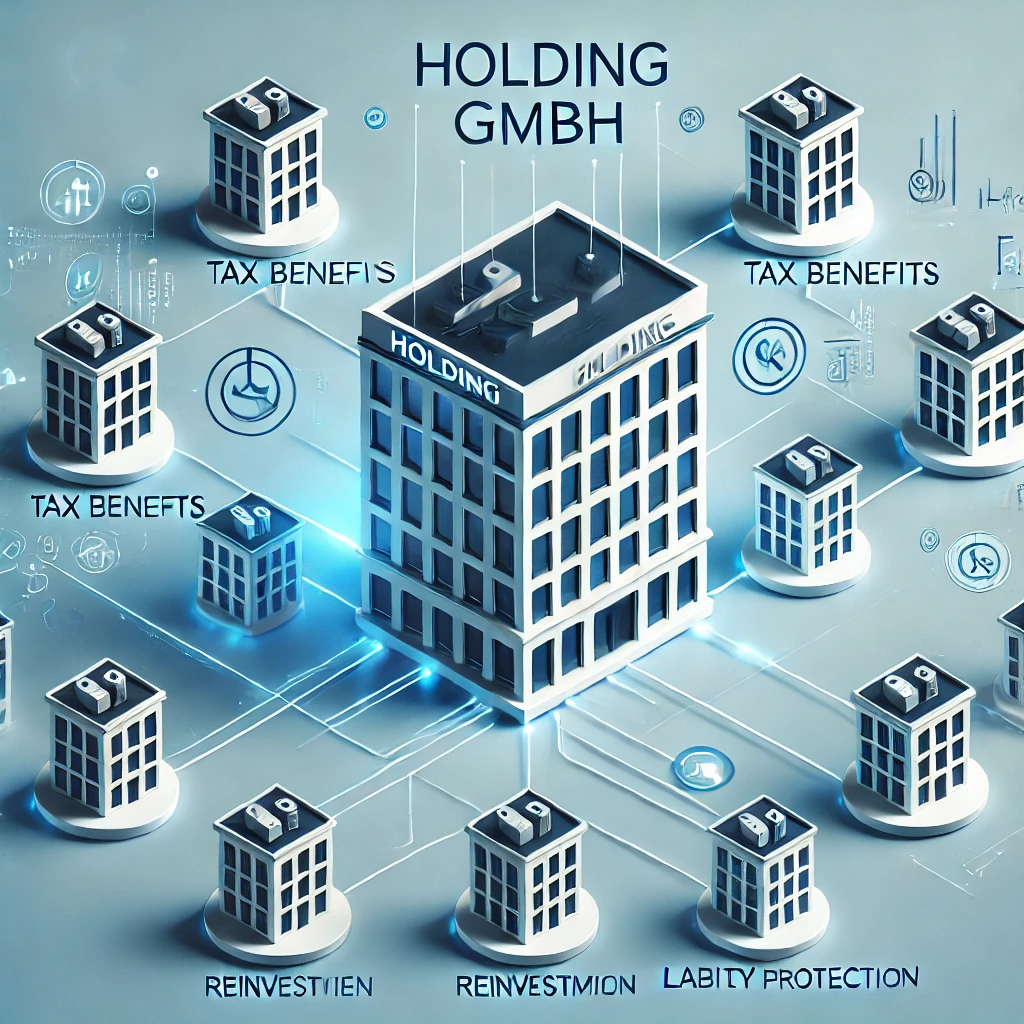 GmbH-Holding: Vorteile, Struktur & Steuerersparnis